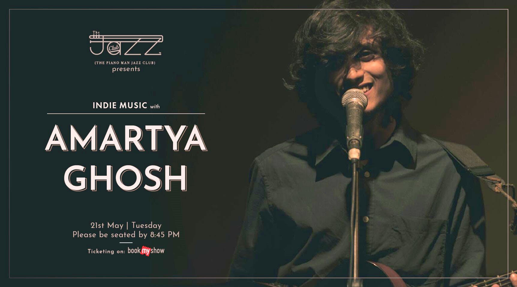 Amartya Ghosh at The Piano Man Jazz Club | LBB Delhi
