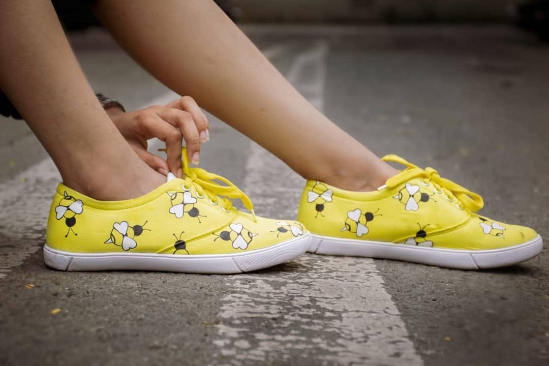 Buy Hand-Painted Shoes From The Handcraft | LBB, Kolkata