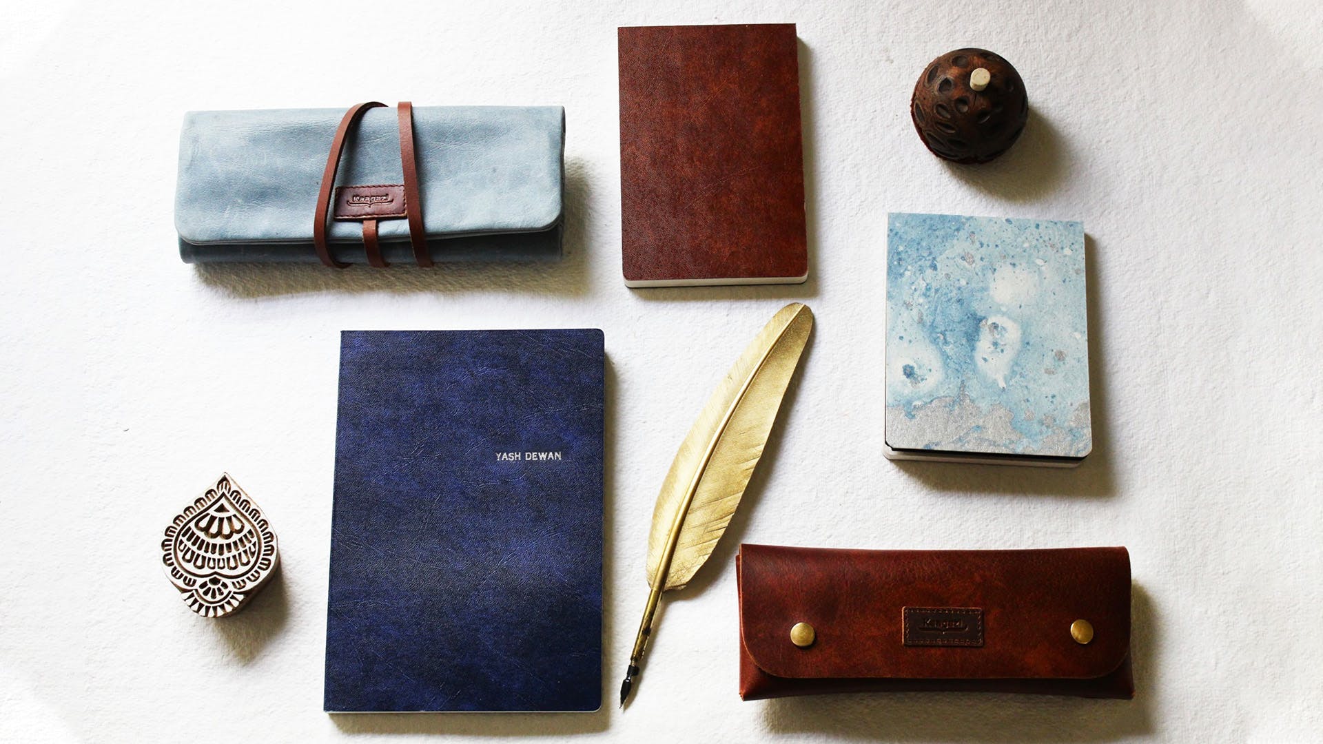 Buy Handcrafted Journals, Notebooks Online At Kaagazi | LBB