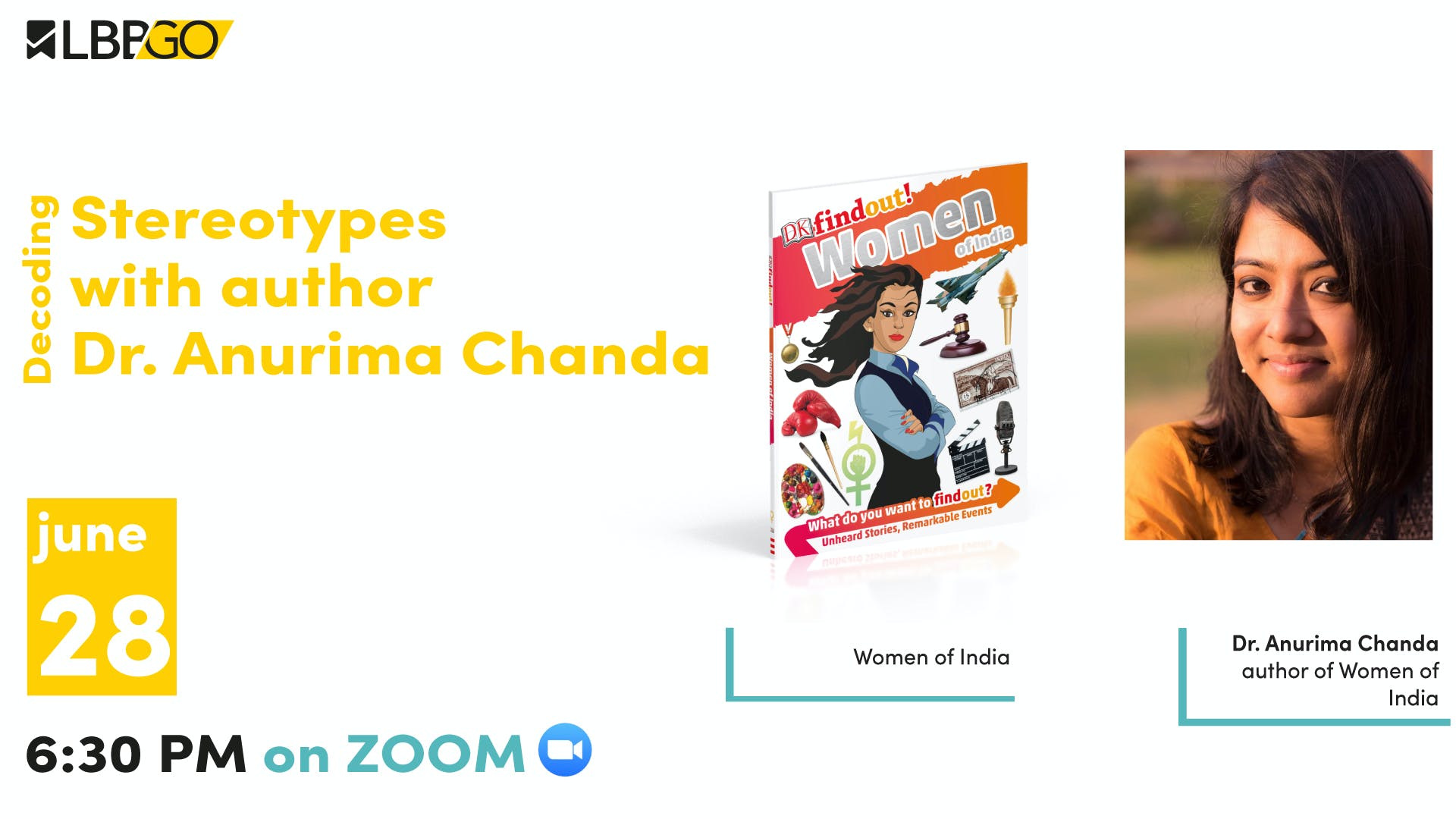 Attend Decoding Stereotypes With Dr. Anurima Chanda | LBB, Kolkata