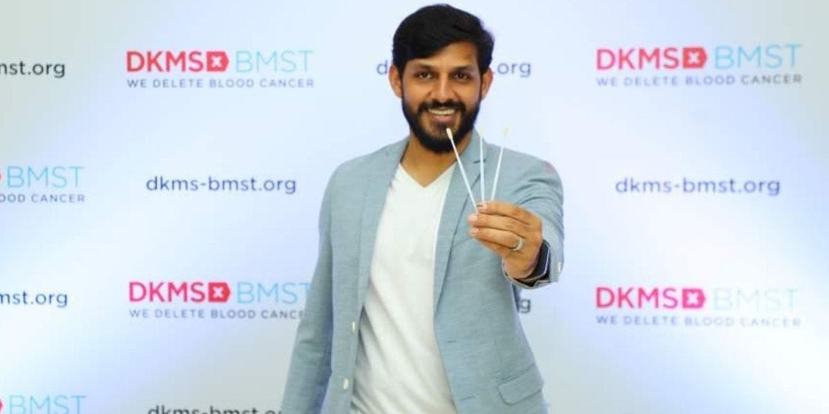 Become a blood stem cell donor with DKMS-BMST| LBB