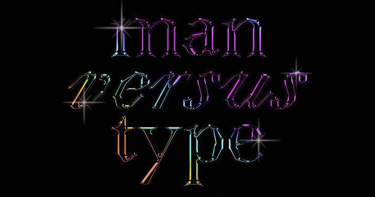 Check Out Man Vs. Type For Typography Merch | LBB