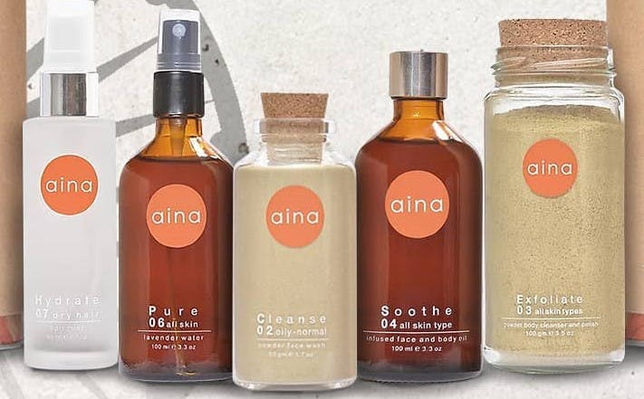 Buy Plant-Based Beauty Products From Aina Botanicals | LBB