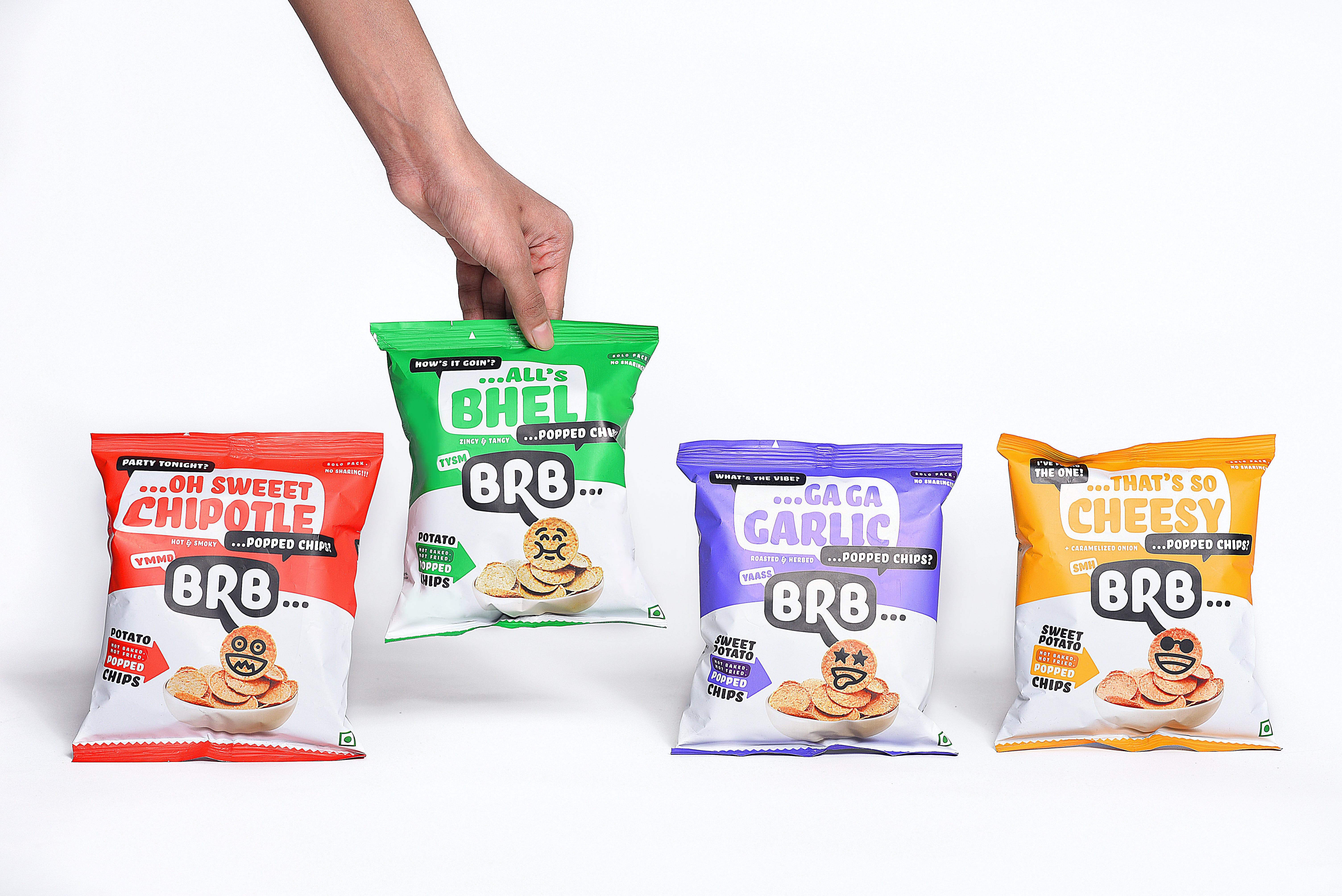 Crunchy & Delicious Popped Chips From BRB | LBB, Delhi