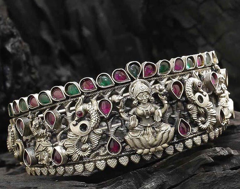 Shop For Silver Temple Jewellery From Mangomala | LBB