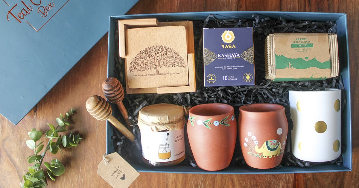 Order Customised Gift Boxes Online From Teal Copper Box |LBB