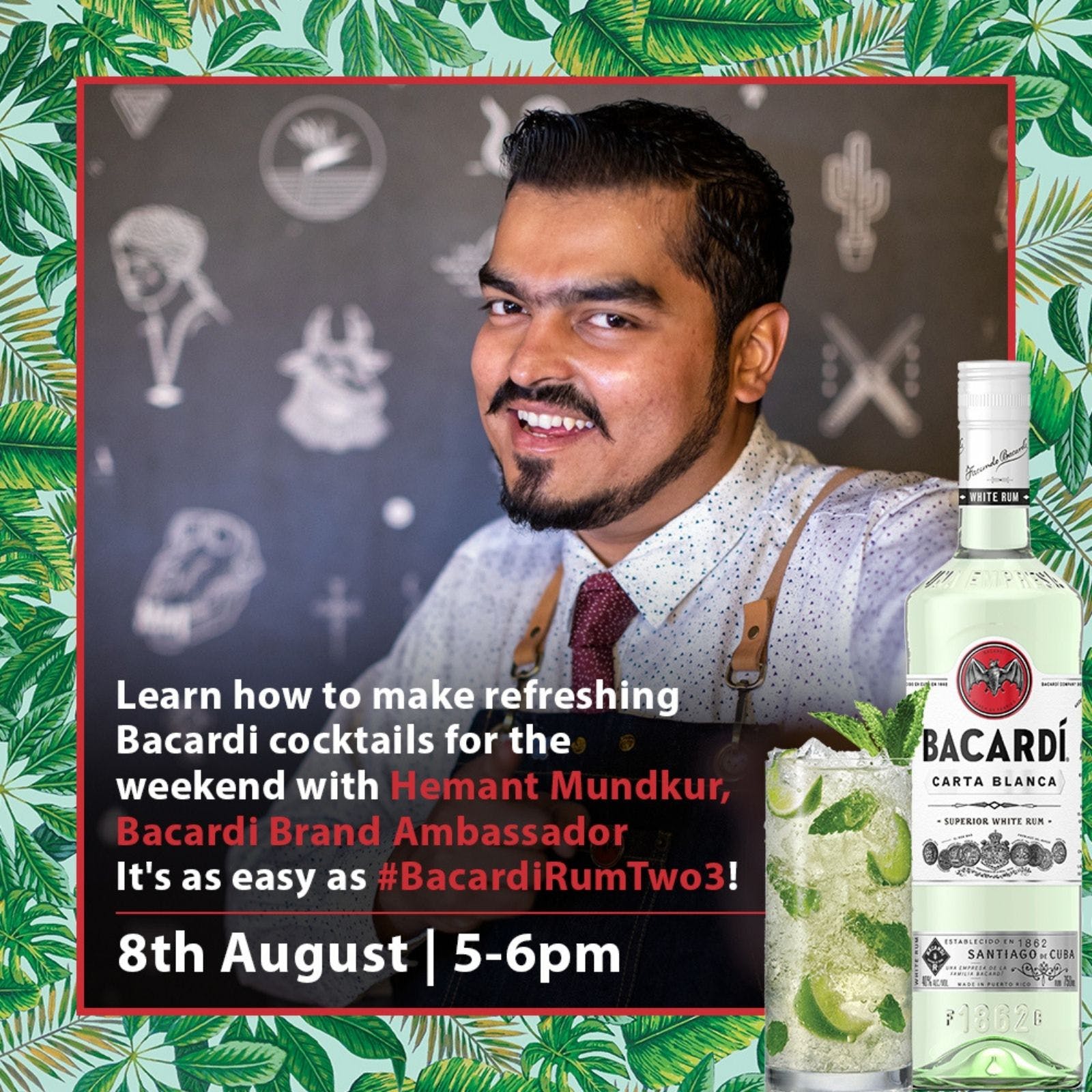 Easy And Fun Weekend Cocktails With Bacardi Carta Blanca