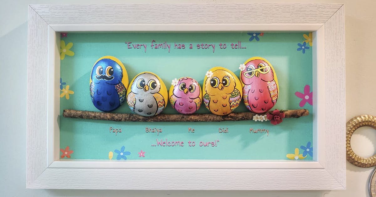 Handcrafted & Custom Pebble Art Gifts, Batoony Rocks | LBB