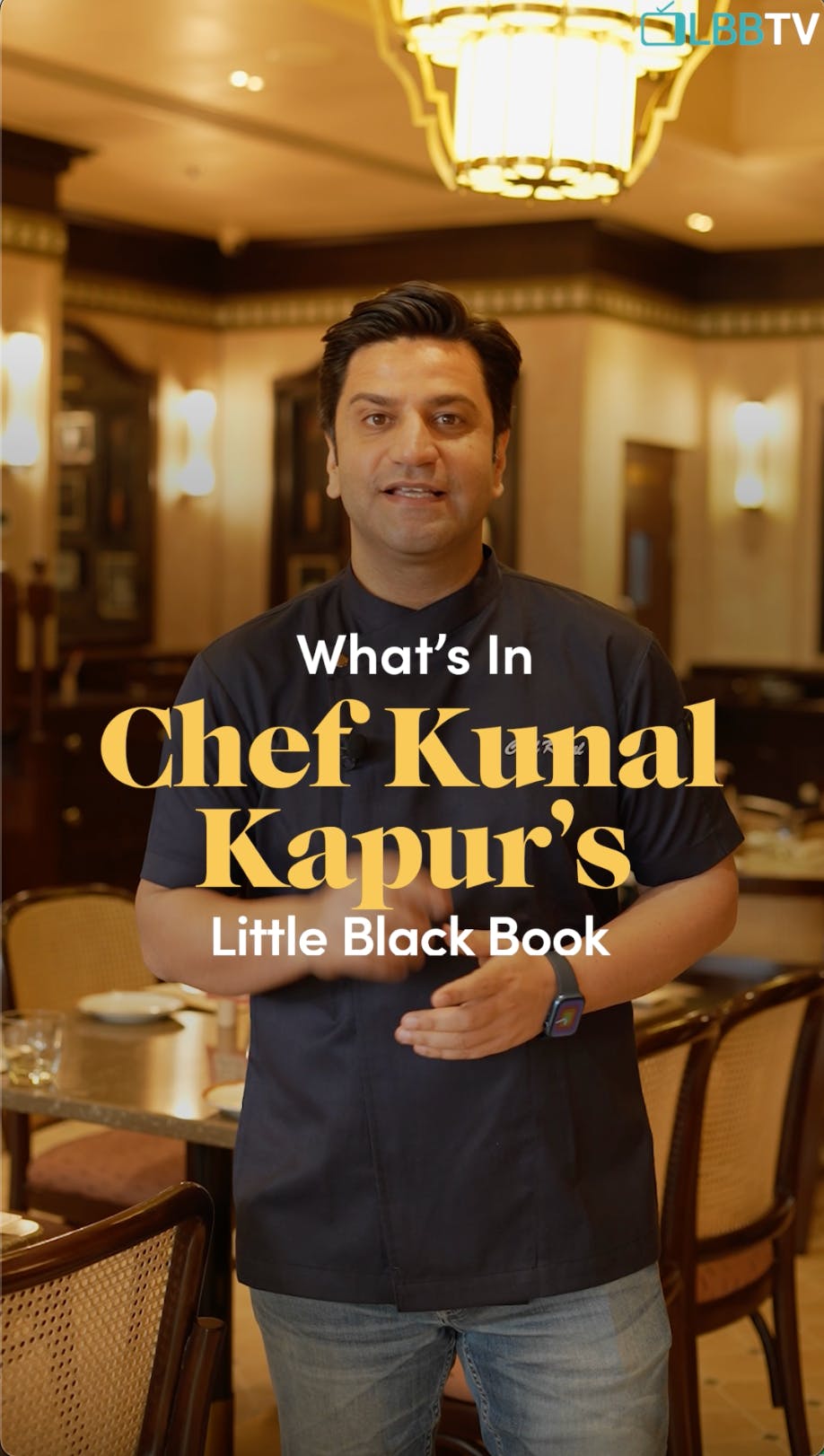 Find Out What's In Chef Kunal Kapoor Little Black Book Here | LBB